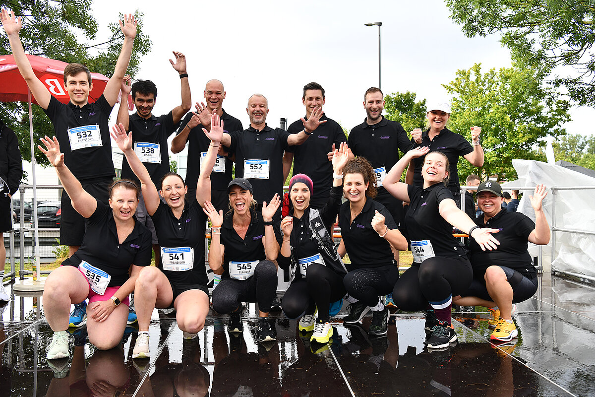 Kroschu at the REWAG company run - Kromberg & Schubert